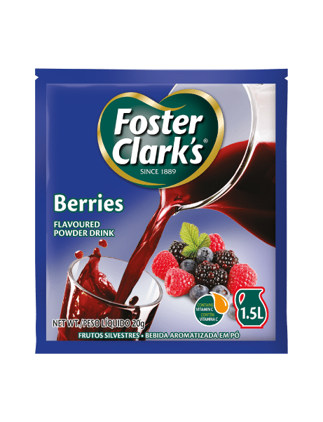Berries Flavoured Powder Drink 20g - Foster Clark Products Ltd