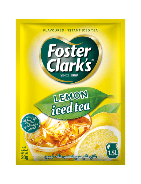 Lemon Ice Tea Powder Drink 20g - Foster Clark Products Ltd