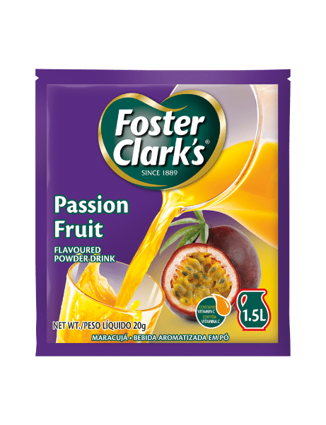 Passion Fruit Flavoured Powder Drink 20g - Foster Clark Products Ltd