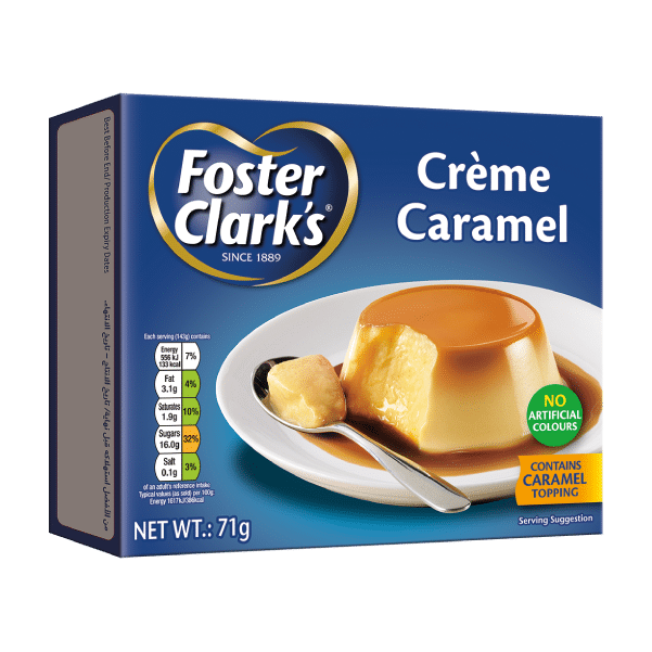 Crème Caramel 71g - Foster Clark Products Ltd