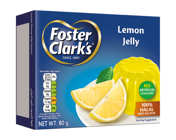 Lemon Flavour 80g - Foster Clark Products Ltd