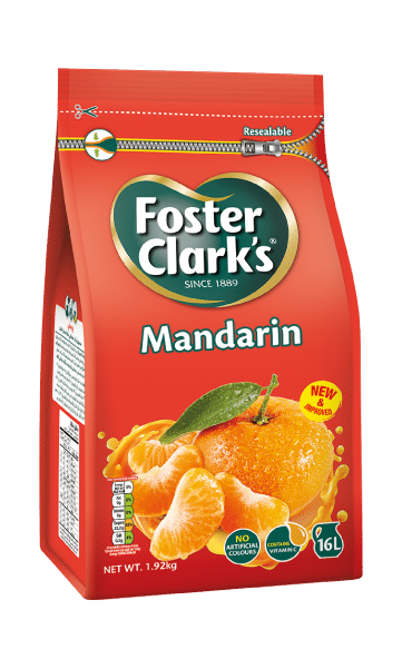 Mandarin Flavoured Powder Drink 1.92kg - Foster Clark Products Ltd