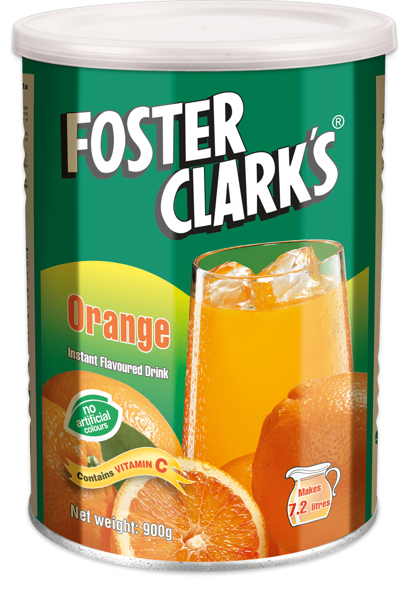 Orange Flavoured Powder Drink 900g - Foster Clark Products Ltd
