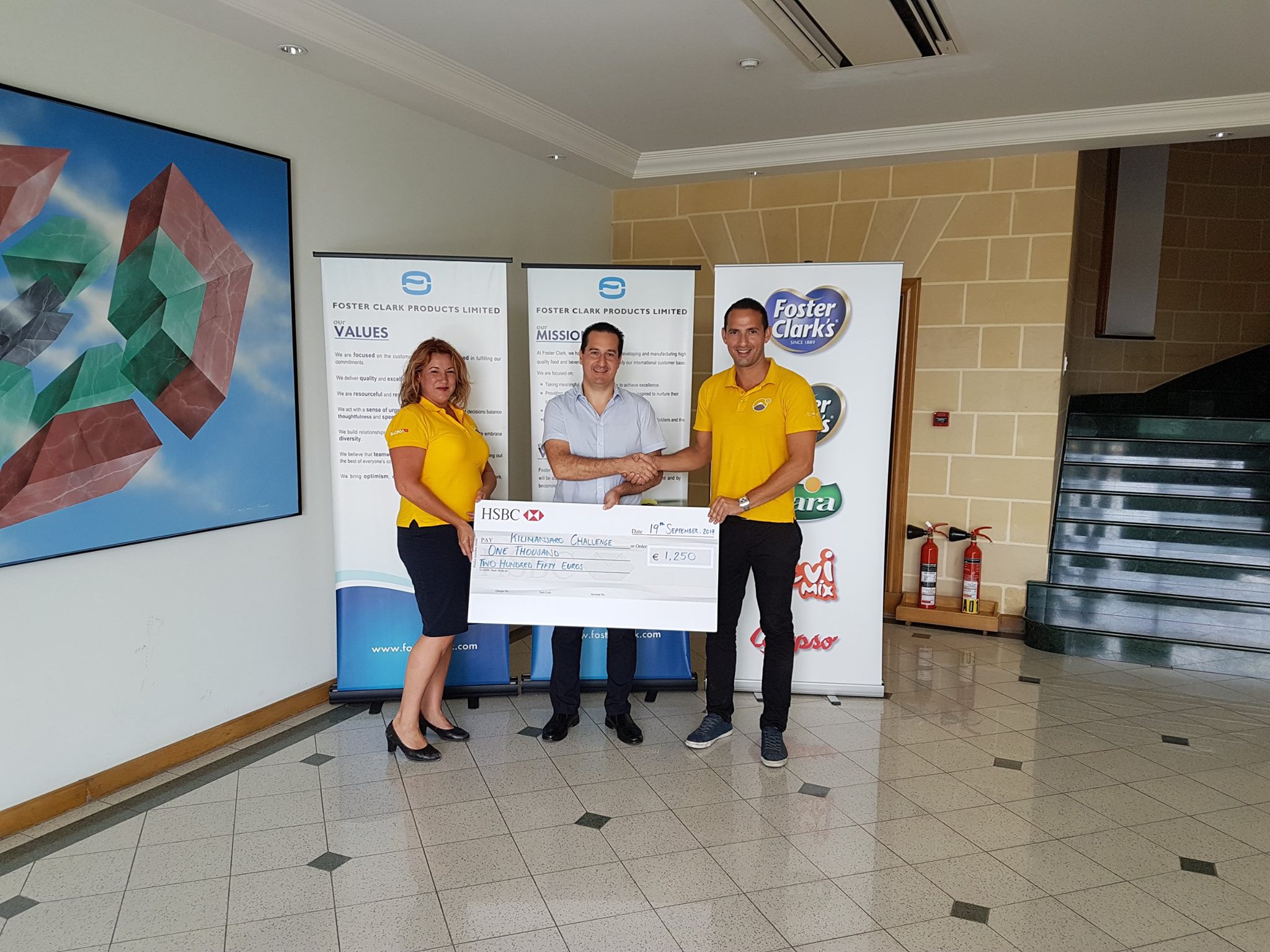 Kilimanjaro Challenge - Foster Clark Products Ltd