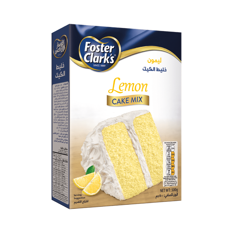 Lemon Cake Mix 500g - Foster Clark Products Ltd