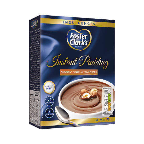 Chocolate Hazelnut Flavoured Instant Pudding 170g - Foster Clark ...