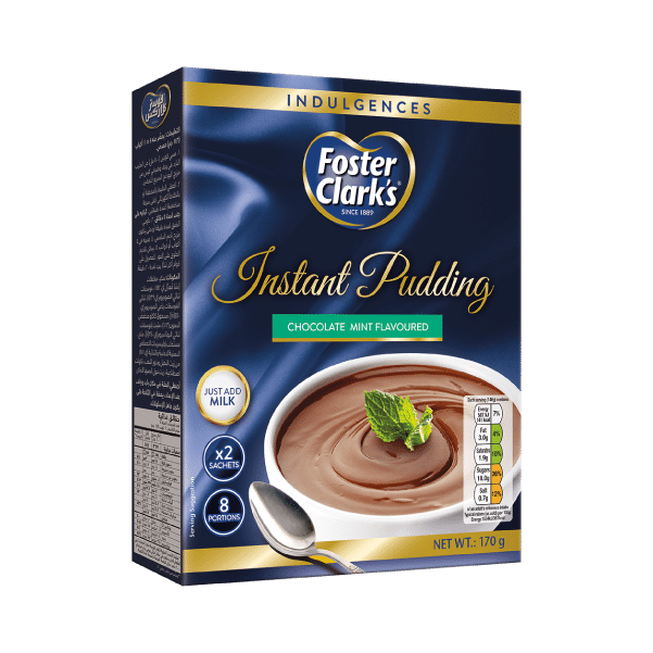 Chocolate Mint Flavoured Instant Pudding 170g - Foster Clark Products Ltd