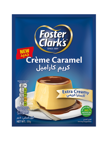 Crème Caramel Extra Creamy 50g - Foster Clark Products Ltd